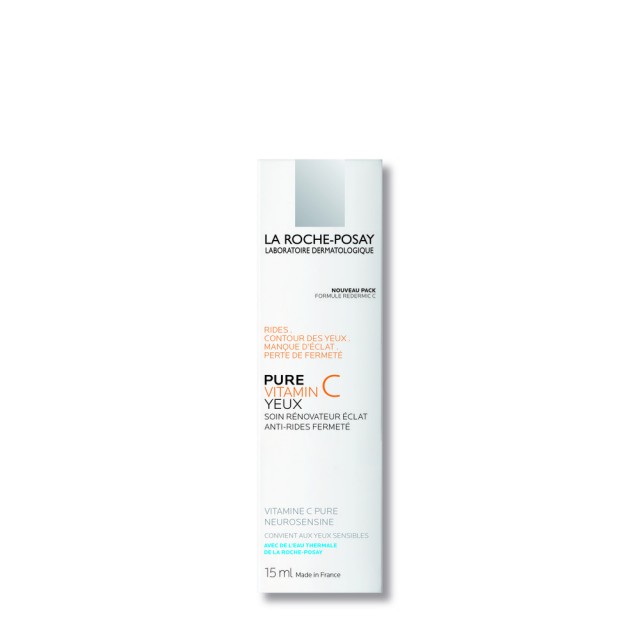 LA ROCHE-POSAY REDERMIC PURE VITAMIN C INTENZIVNI KONCENTRAT PROTIV STARENJA ZA OSETLJIVU KOŽU OKO OČIJU 15ML