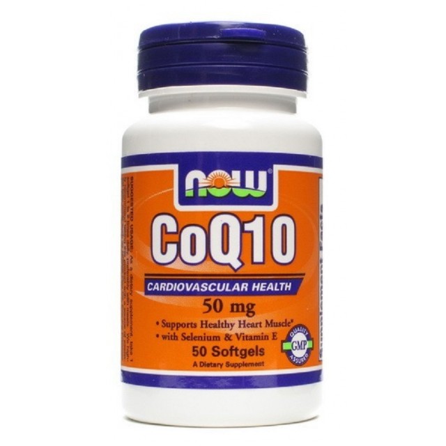 NOW COENZIM Q10 KAPSULE 50X50MG