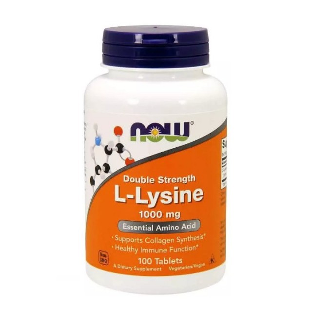 NOW L-LYSINE TBL 100X500MG