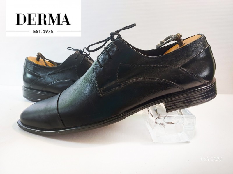 DERMA - elegantne kožne cipele br. 45,5 Novo!!!