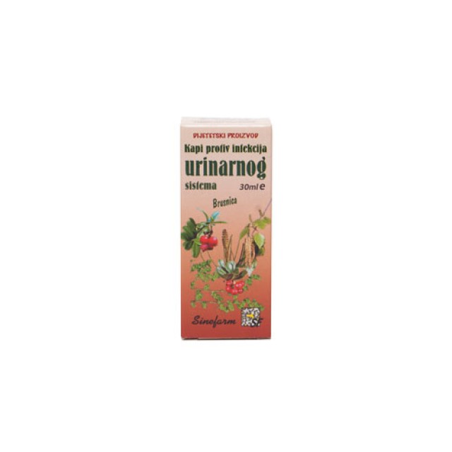 SINEFARM KAPI PROTIV URINARNE INFEKCIJE 30ML