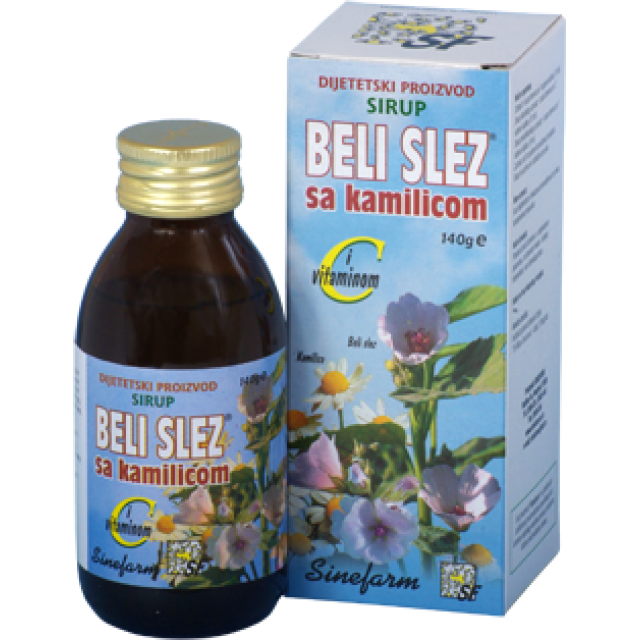 SINEFARM SIRUP BELI SLEZ I VITAMIN C 140ML