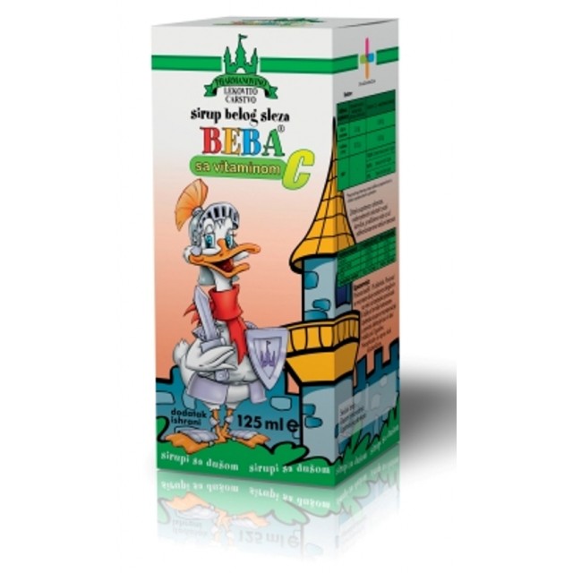 SIRUP BELI SLEZ-BEBA SA VITAMINOM C 125ML