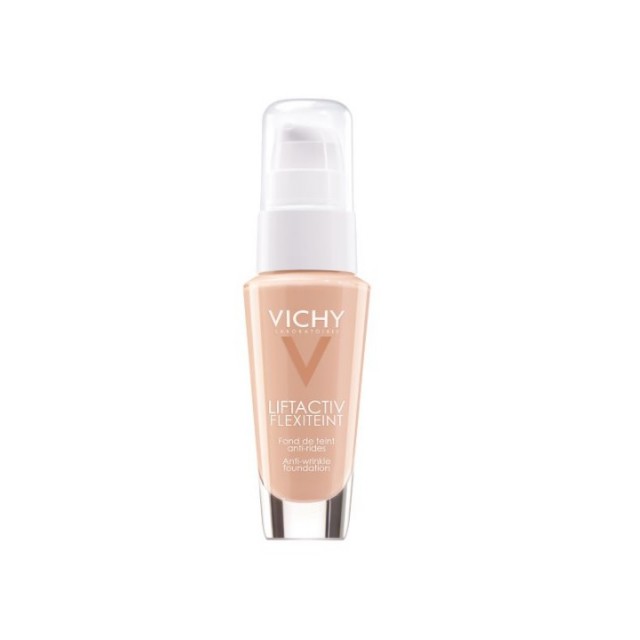 VICHY LIFTACTIV FLEXITEINT TEČNI PUDER PROTIV BORA SPF 20, ZA SVE TIPOVE KOŽE 30ML, 25 NUDE