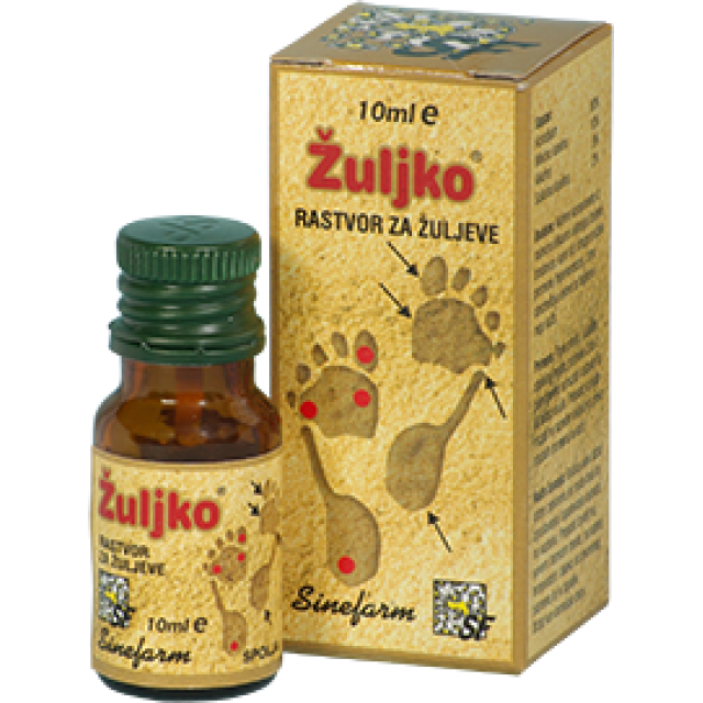 ŽULJKO RASTVOR ZA ŽULJEVE 10ML