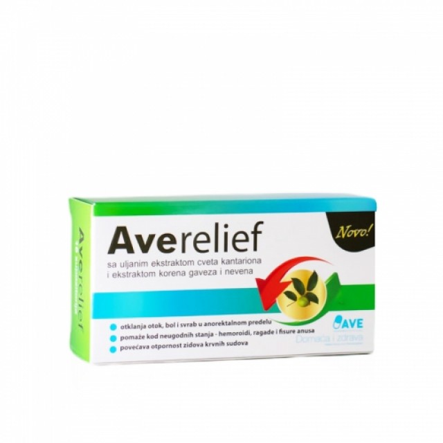 AVERELIEF SUPOZITORIJE A10
Opis
INFORMACIJE
NALOG
SERVIS
KORISNI LINKOVI