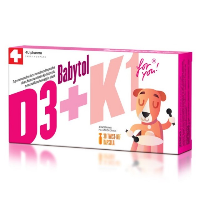 BABYTOL D3+K1 TWIST-OFF KAPSULE A30