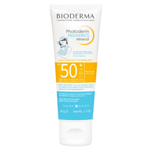 BIODERMA PHOTODERM PEDIATRICS MINERAL KREMA SPF 50+ 50G