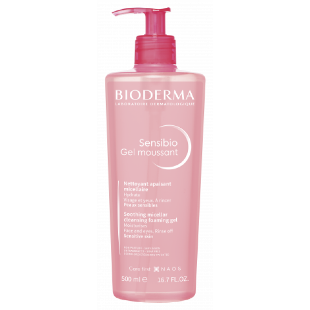 BIODERMA SENSIBIO GEL MOUSSANT 500ML PROMO