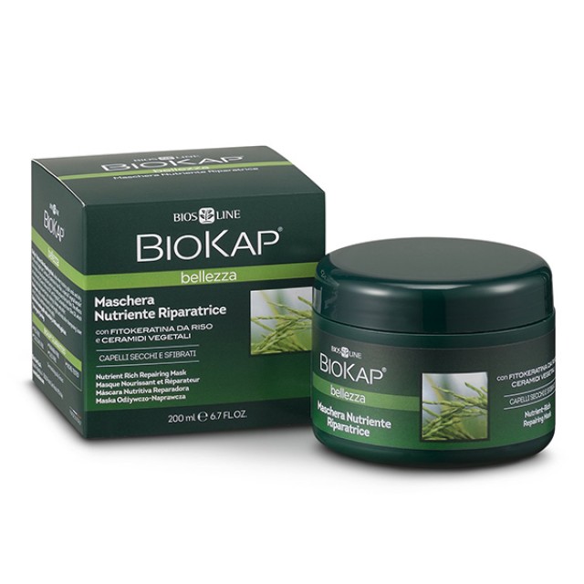 BIOKAP HRANLJIVA MASKA ZA KOSU 200ML