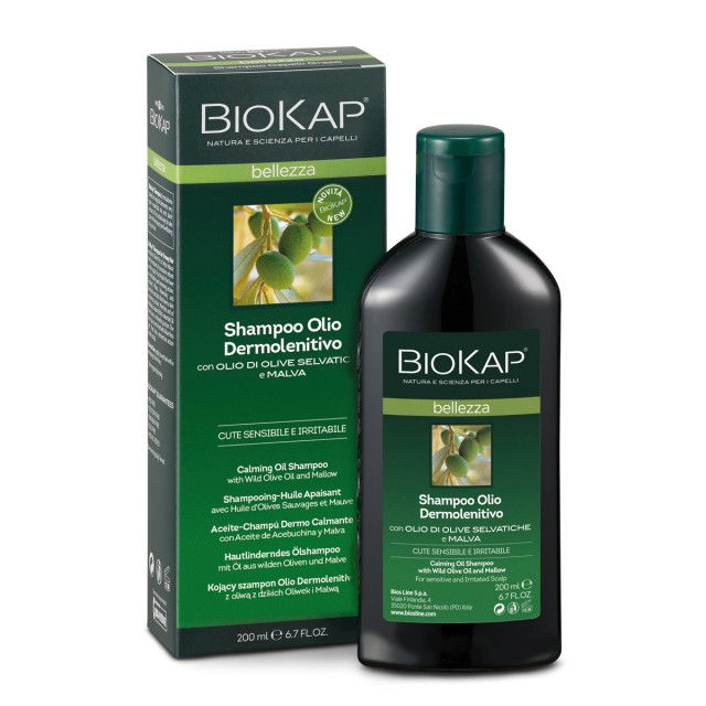 BIOKAP UMIRUJUĆI ULJANI ŠAMPON 200ML