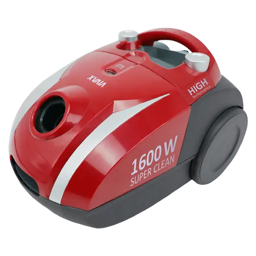 VIVAX VC1610R Usisivač sa kesom, 1600 W, 2 l, Crvena