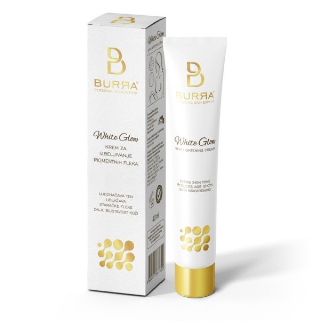 BURRA WHITE GLOW KREM ZA IZBELJIVANJE 40ML