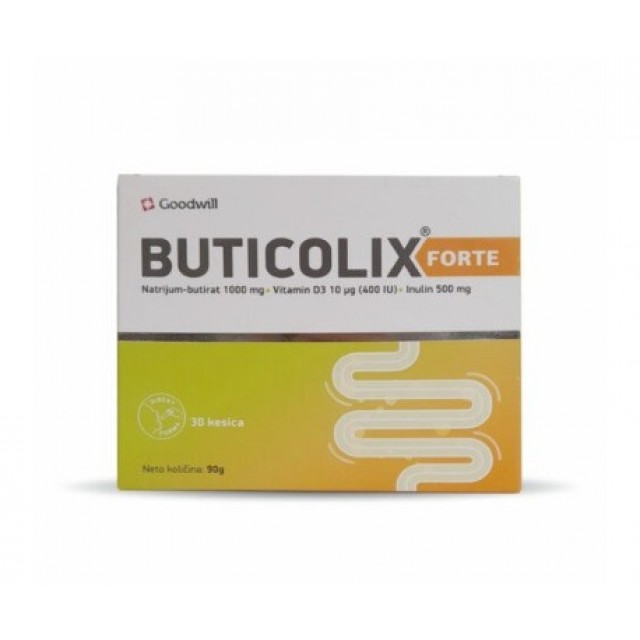 BUTICOLIX FORTE PRAŠAK 30 KESICA