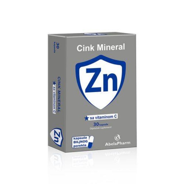 CINK MINERAL SA VITAMINOM C KAPSULE A30