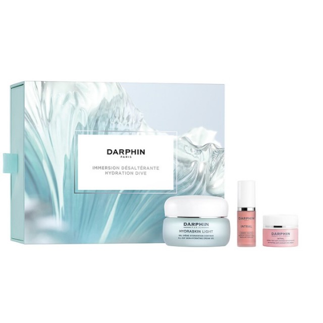 DARPHIN SET HYDRASKIN LIGHT KREM 50ML + INTRAL SERUM 5ML + KREMA ZA PREDEO OKO OČIJU 5ML