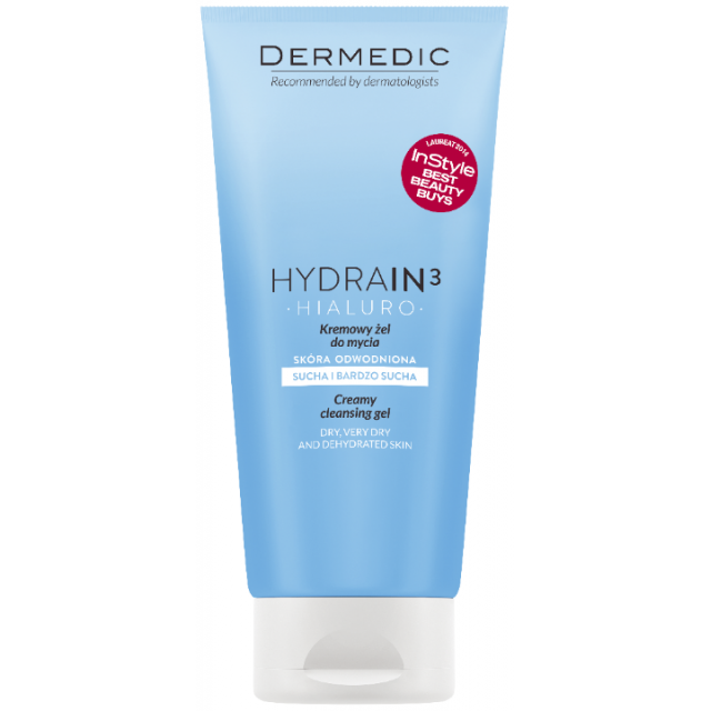 DERMEDIC HYDRAIN3 HIALURO KREMASTI GEL ZA ČIŠĆENJE 200 ML