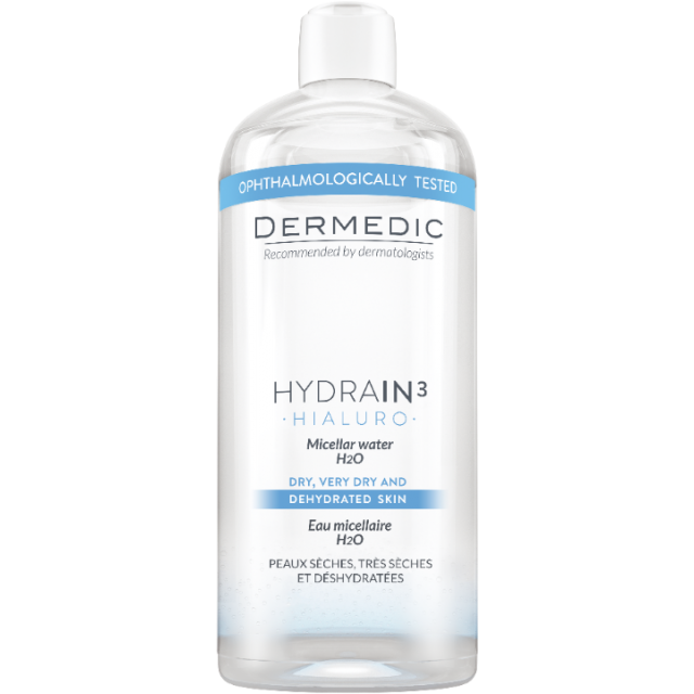 DERMEDIC HYDRAIN3 HIALURO MICELARNA VODA H2O 200 ML