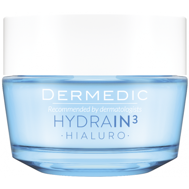 DERMEDIC HYDRAIN3 HIALURO ULTRA HIDRATANTNI KREMASTI GEL ZA LICE 50 ML