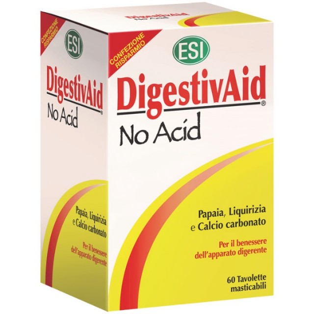 DIGESTIVAID NO ACID ORIBLETE A60