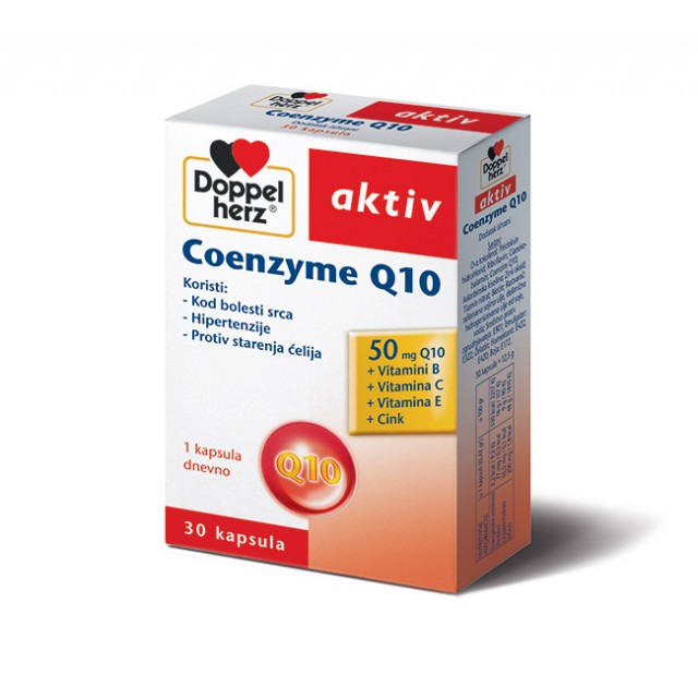 DOPPELHERZ COENZYM Q10 KAPSULE 50MG A30