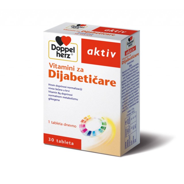 DOPPELHERZ VITAMINI ZA DIJABETIČARE TABLETE A30