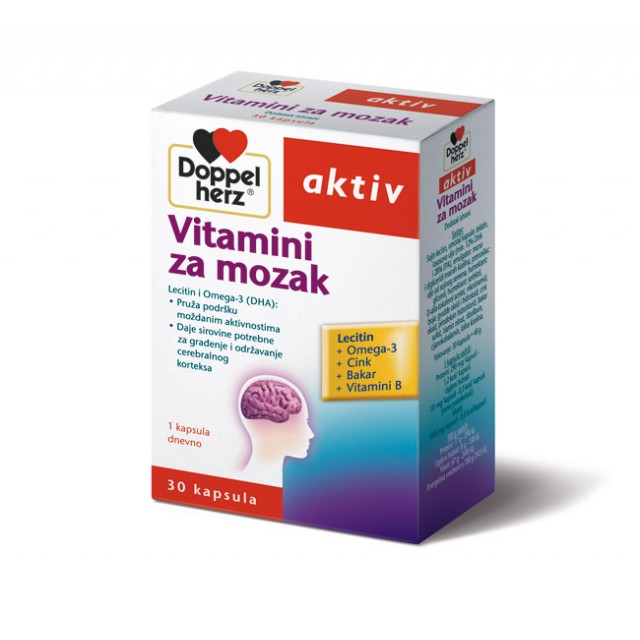 DOPPELHERZ VITAMINI ZA MOZAK KAPSULE A30