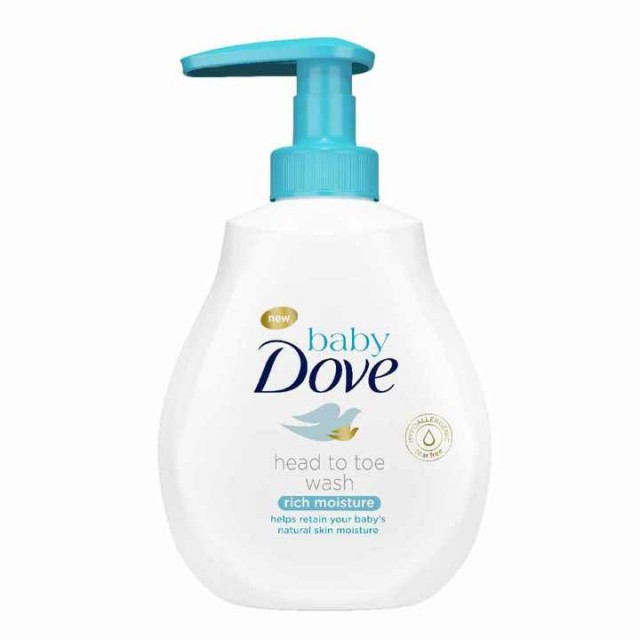 DOVE BABY KUPKA I ŠAMPON ZA BEBE I DECU 200 ML