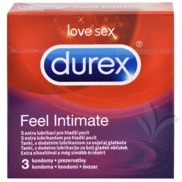 DUREX FEEL INTIMATE 3 PREZERVATIV