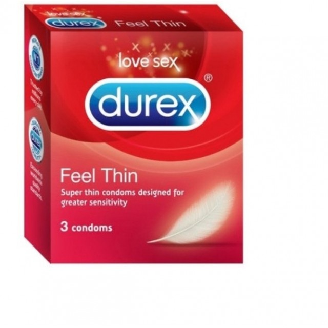 DUREX FEEL THIN 3 PREZERVATIV