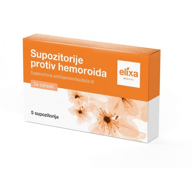 ELIXA SUPOZITORIJE PROTIV HEMOROIDA A5