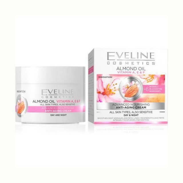 EVELINE +6 ALMOND DAN&NOĆ KREMA ZA LICE 50ML