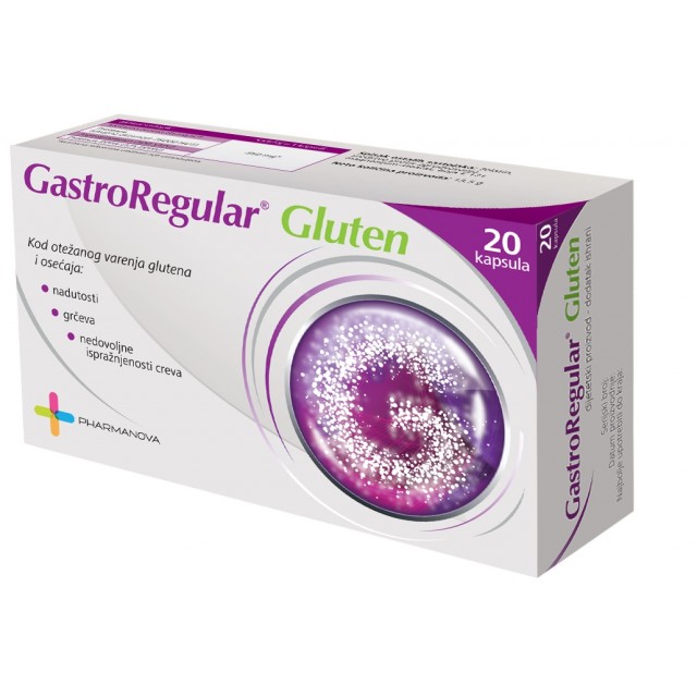 GASTROREGULAR GLUTEN KAPSULE A20