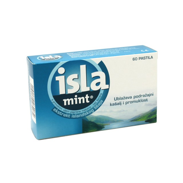 ISLA MINT PASTILE BEZ SEĆERA A60