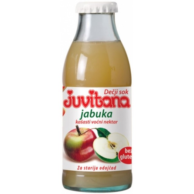 JUVITANA KAŠASTI VOĆNI SOK OD JABUKE 125ML