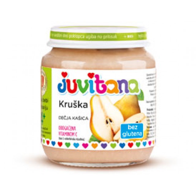 JUVITANA KAŠICA OD KRUŠKE 128G