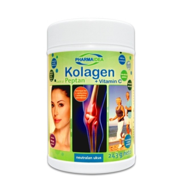 KOLAGEN PEPTAN + VITAMIN C GRANULE 243G