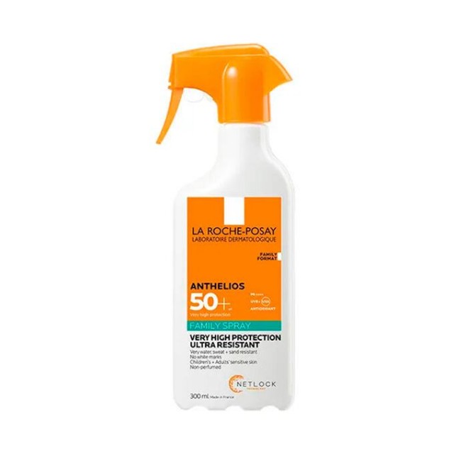 LA ROCHE-POSAY ANTHELIOS FAMILY SPREJ ZA ZAŠTITU OD SUNCA ZA DECU I ODRASLE SPF50+ 300ML