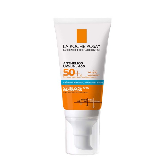 LA ROCHE-POSAY ANTHELIOS UVMUNE 400 HIDRATANTNA KREMA SPF50+ ULTIMATIVNA ZAŠTITA OD SUNCA PROTIV DUBINSKOG OŠTEĆENJA EPIDERMISA, 50 ML