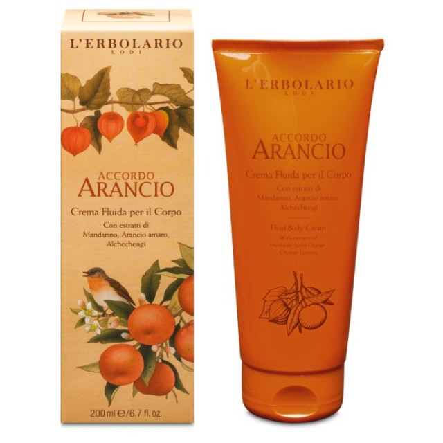 LERBOLARIO ACCORDO ARANCIO KREMA ZA TELO 200ML