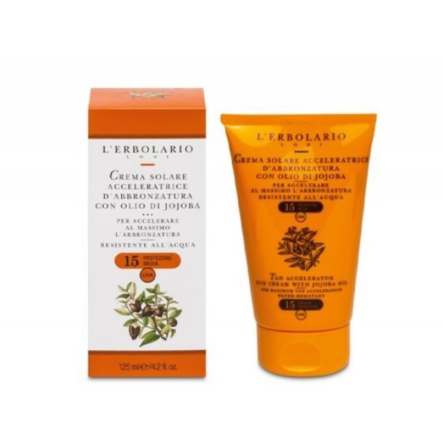 LERBOLARIO SOLE KREMA ZA TAMNJENJE SPF15+ 125ML