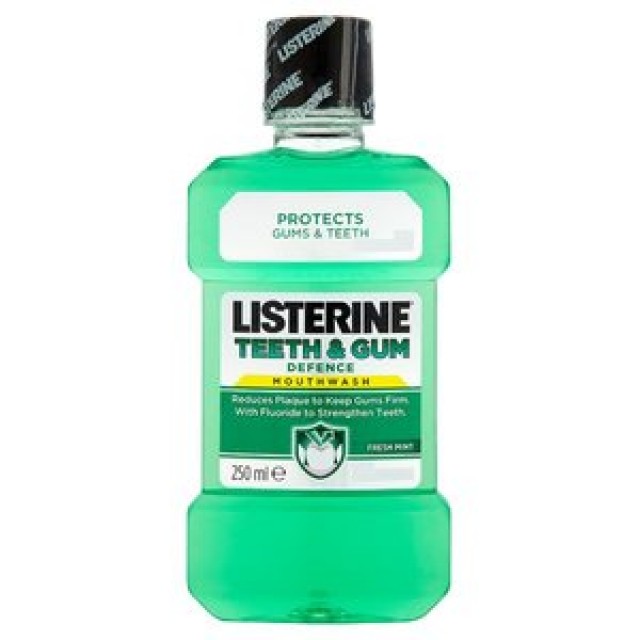 LISTERINE TEETH DEFENCE 250ML RASTVOR