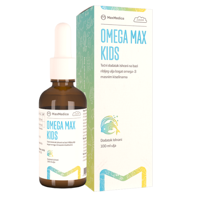 MAXMED OMEGA MAX KIDS ULJE 100ML