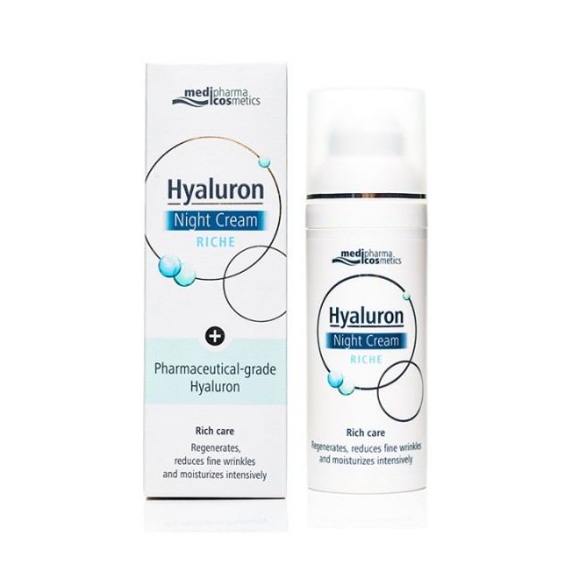 MEDIPHARMA HYALURON RICH - BOGATA NOĆNA KREMA 50ML