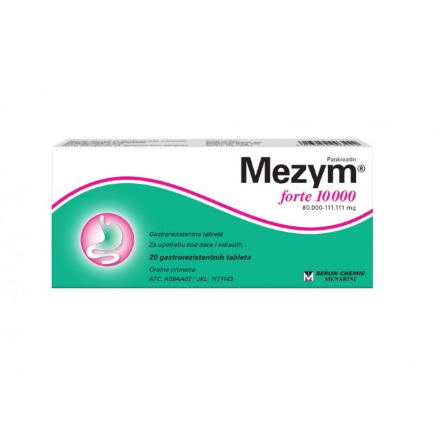 MEZYM FORTE TABLETE A20