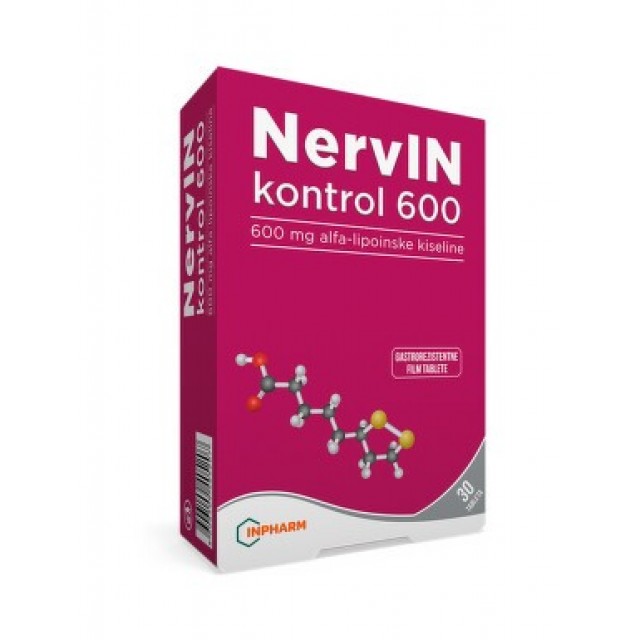 NERVINN KONTROL TABLETE 600MG A30