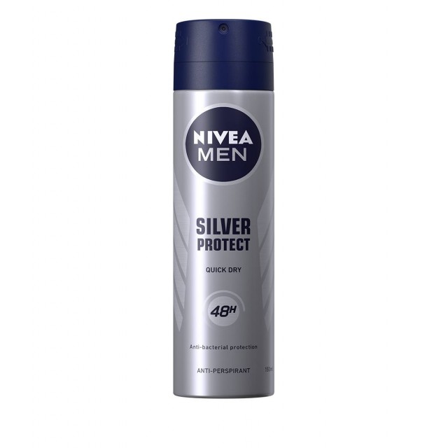 NIVEA DEZODORANS SILVER PROTECT ZA MUŠKARCE 150ML