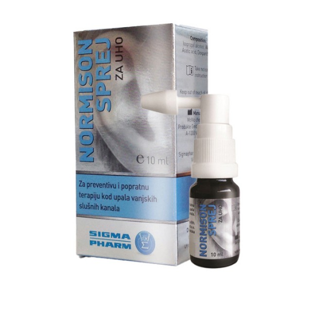 NORMISON SPREJ ZA UHO 10 ML