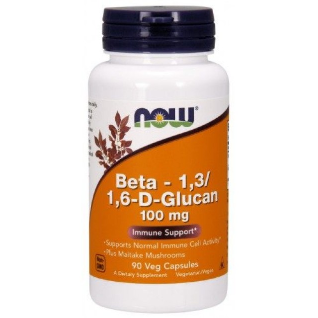 NOW BETA - 1,3/1,6 - D GLUCAN KAPSULE 100MG A90