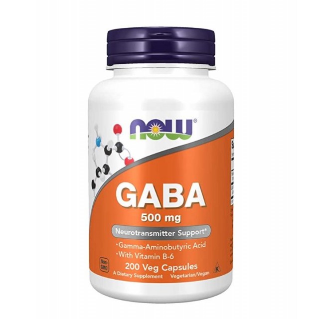 NOW GABA KAPSULE 500MG A100